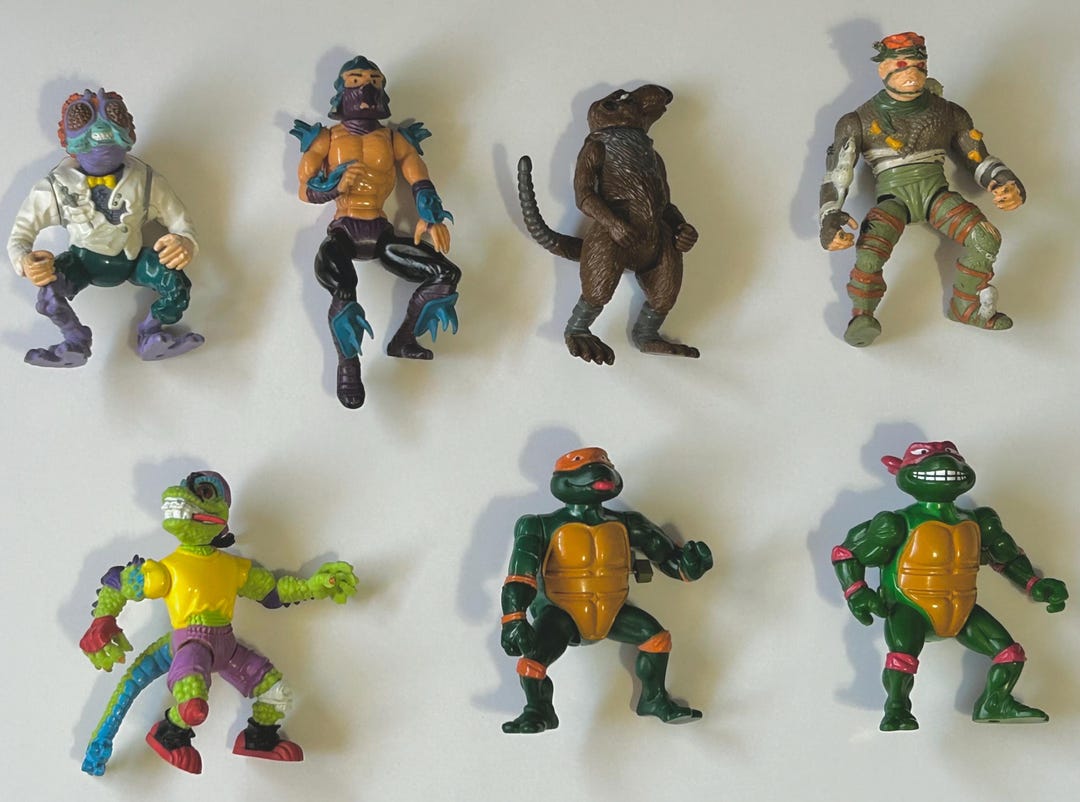 Teenage Mutant Ninja Turtles You Choose!! TMNT Baxter Stockman Shredder ...