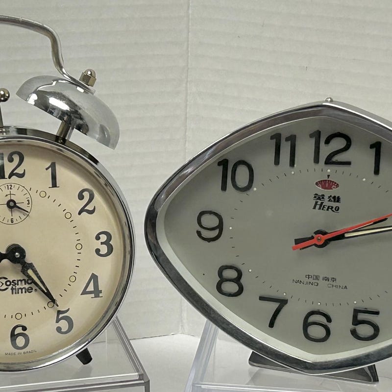 Wind up Alarm Clock - Etsy