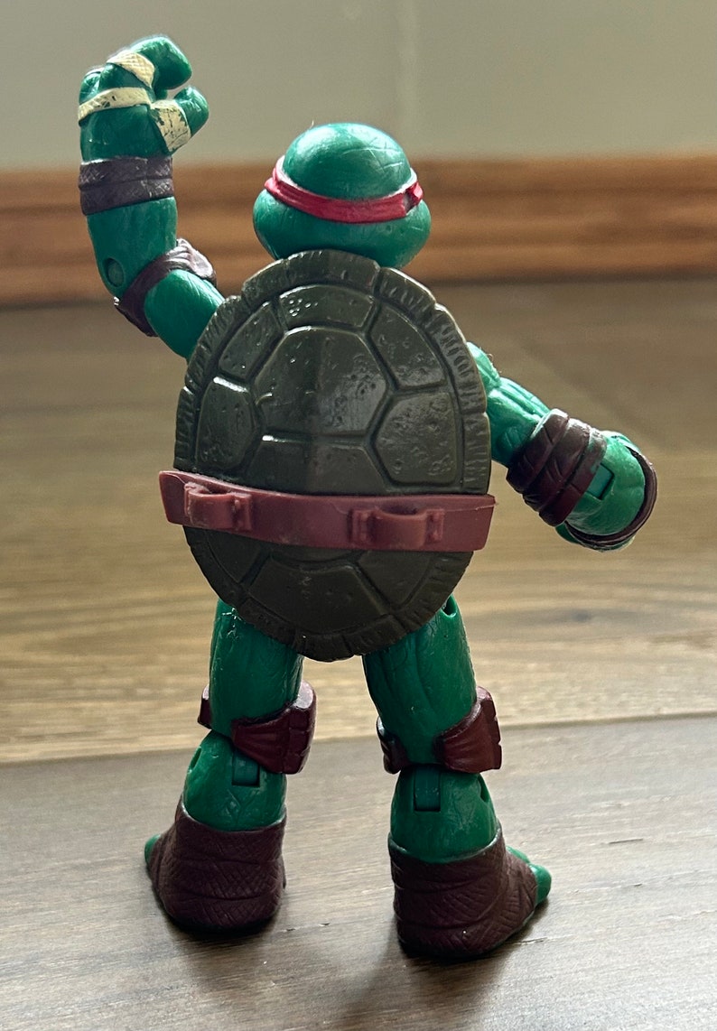 Teenage Mutant Ninja Turtles TMNT Action Figures Raphael Tiger Claw the ...