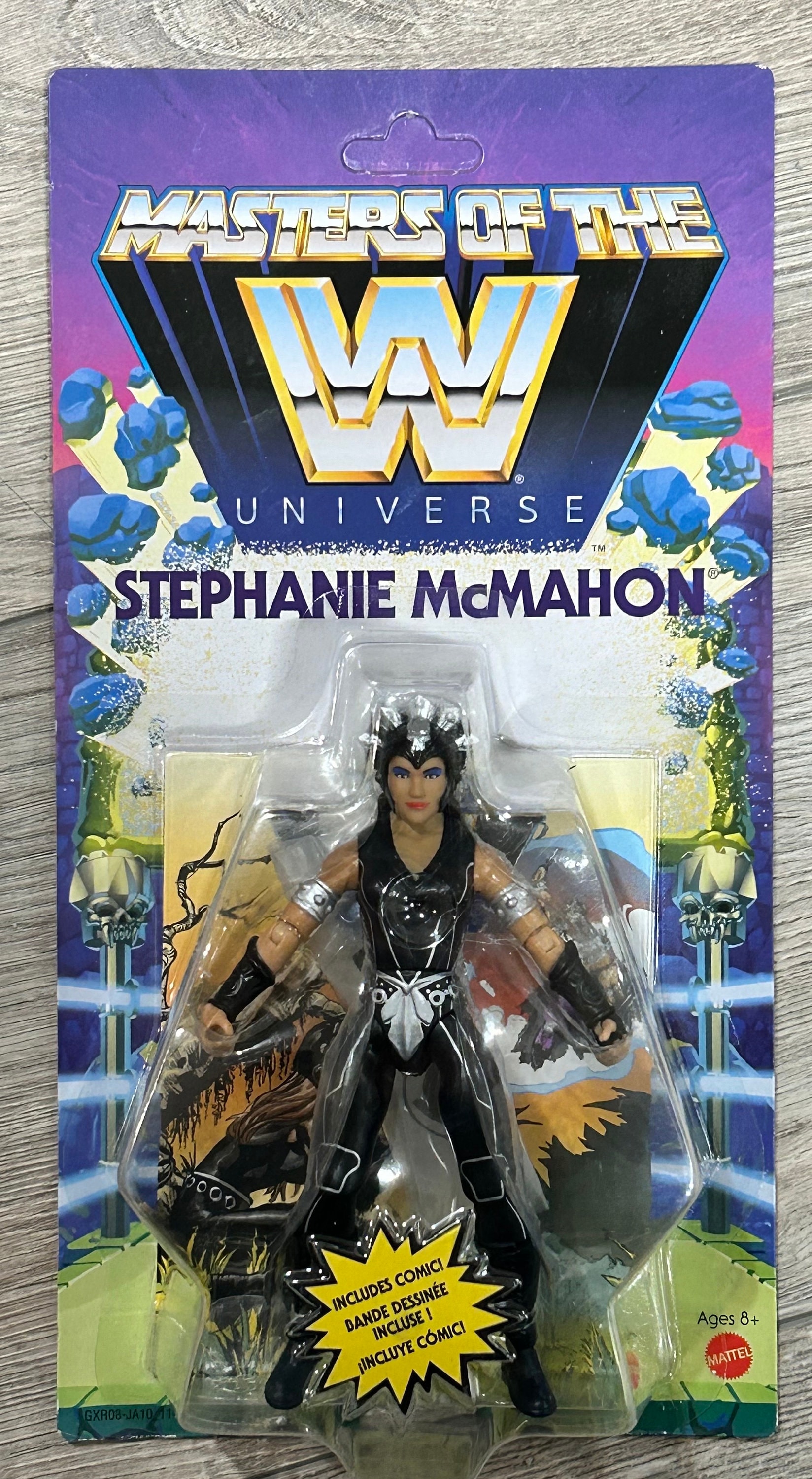 Masters of the WWE Universe Skull Queen Stephanie Mcmahon MOTU - Etsy