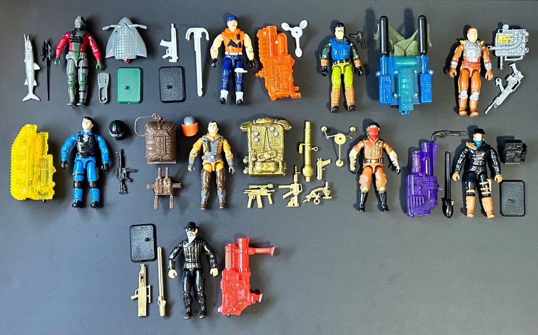 Gi Joe Action Figures You Choose! Undertow Cutter Mutt Charbroil DEF ...
