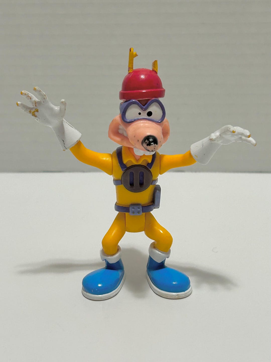 Disney Darkwing Duck Megavolt 4.5" Action Figure Playmates Vintage 1991 ...