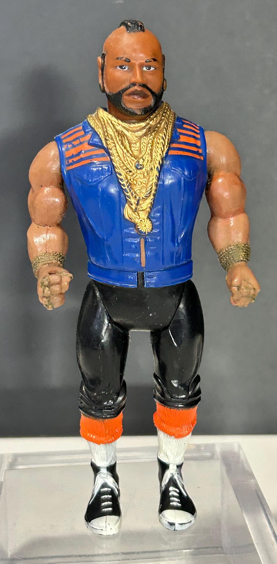 A-team B.A. Baracus Mr. T 6 Action Figure Cannell Galoob Vintage 1983 ...
