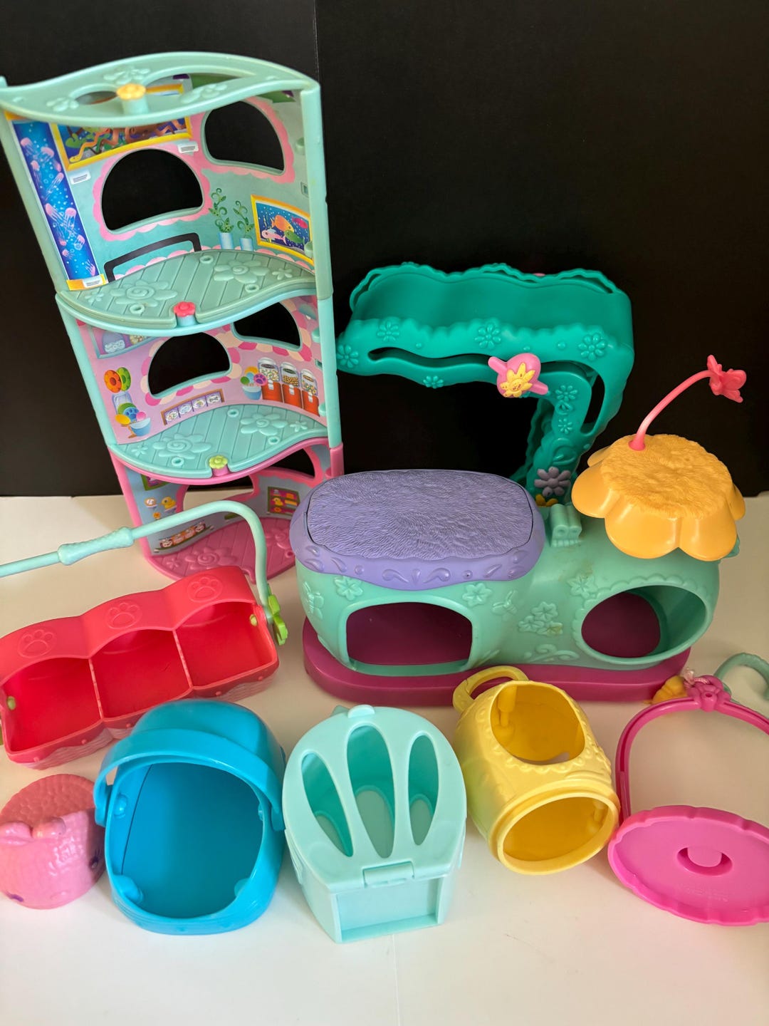 LPS Display Nook and Other Replacement Parts Treehouse Triplets ...