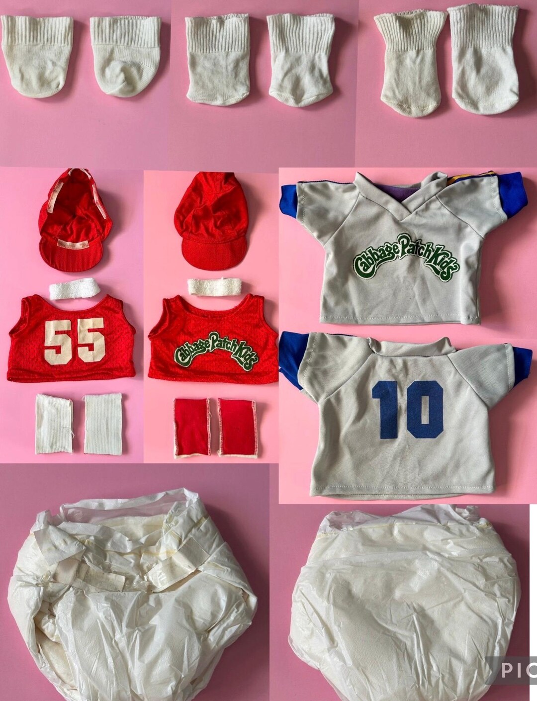 Cabbage Patch Kids Clothing You Choose Basketball Jersey Baseball ...