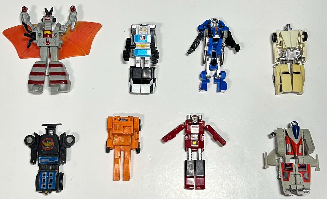 Vintage Gobots Machine Robo Tonka Mighty Bots Insecto-bot Hans Cuff ...
