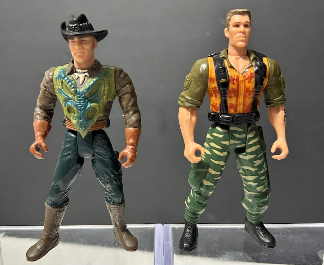 Vintage Jurassic Park the Lost World Dieter Stark and Roland Tembo ...