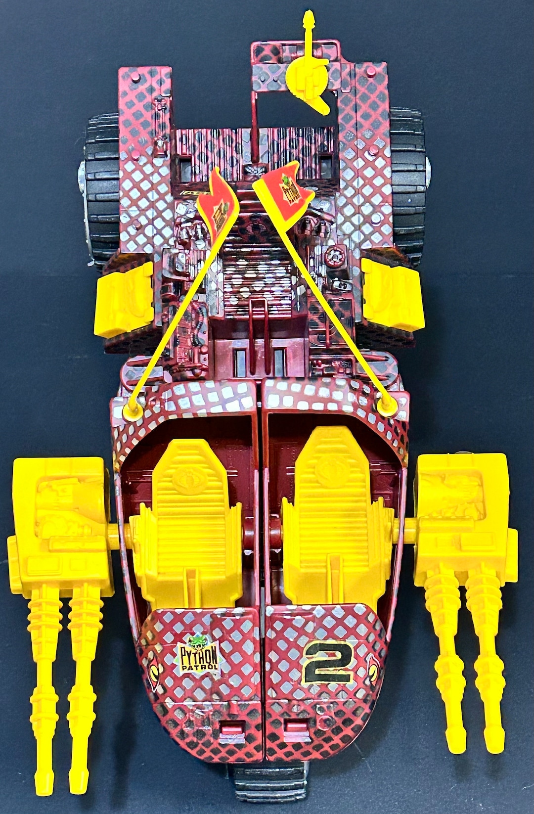 GI Joe Cobra Python Patrol Stun 100% Complete Hasbro 1987 Vintage - Etsy