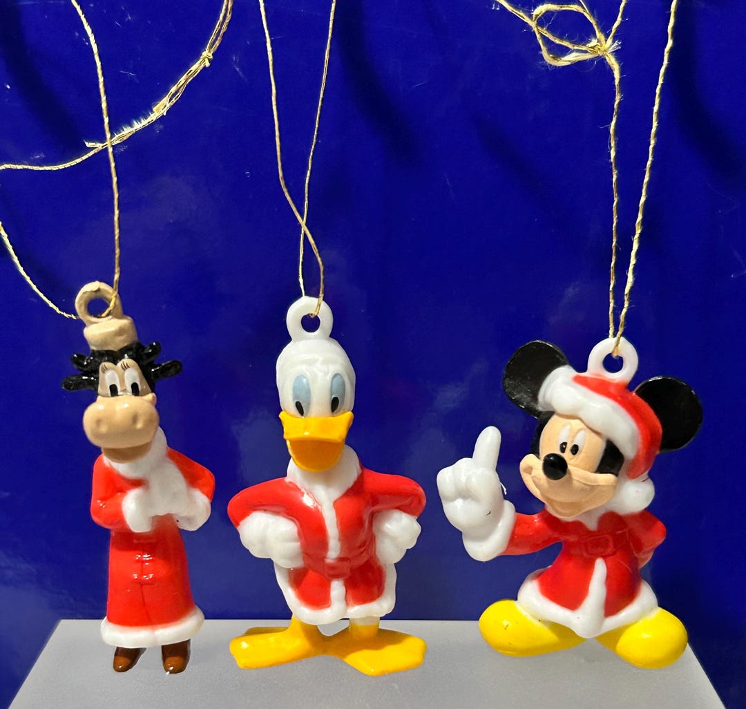 Walt Disney Zaini Mickey & Co Christmas Tree Ornaments Extra Kinder ...