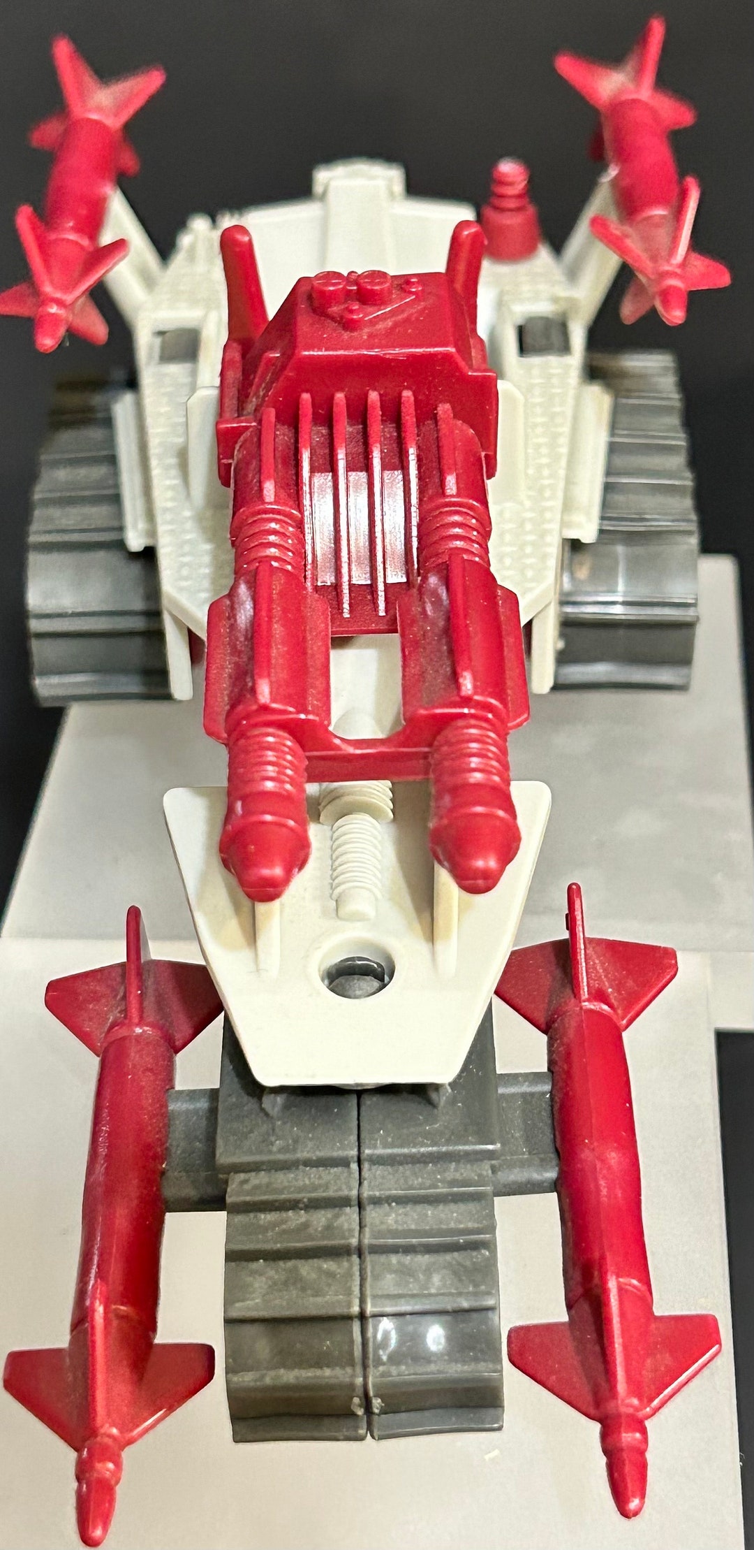 Gi Joe Cobra Battlefield Robot Devastator Vehicle ARAH Near Complete ...