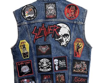 Slayer Tribute Battle Vest - Etsy
