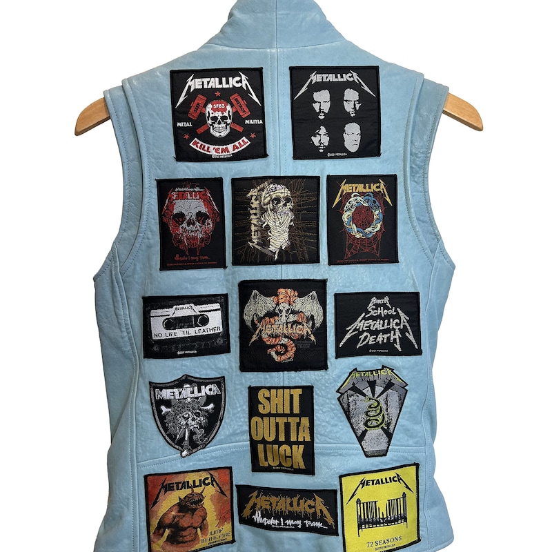 Metallica Patches - Etsy