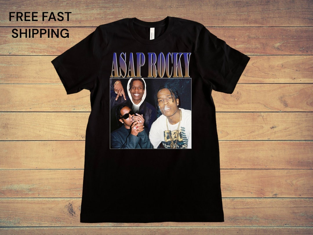 ASAP Rocky Shirt Asap Rocky Rap Tee Asap Rocky Vintage T-shirt Asap ...