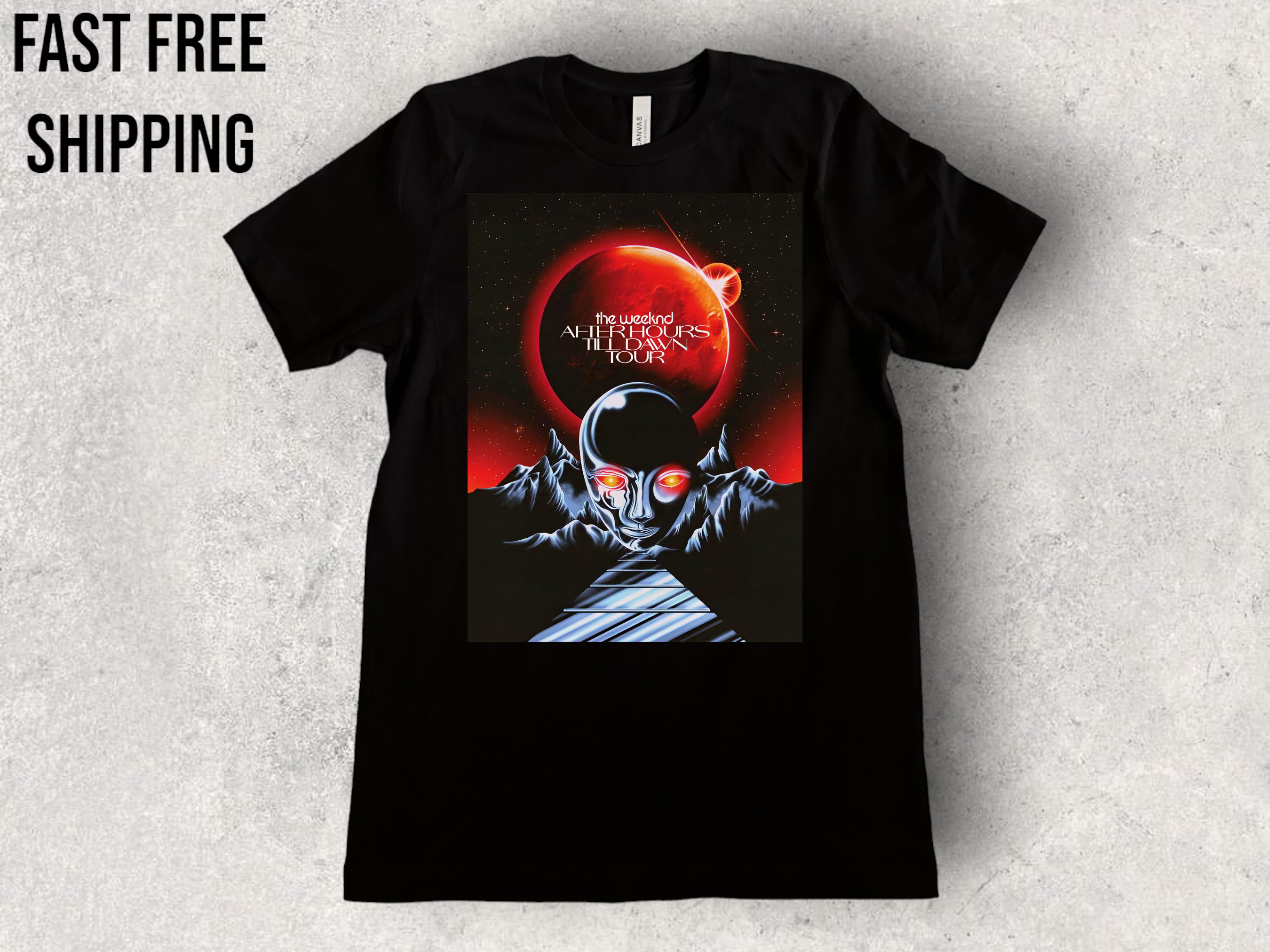 The Weeknd Tour T-shirt: Exclusive Design the After Hours Til Dawn Tee ...