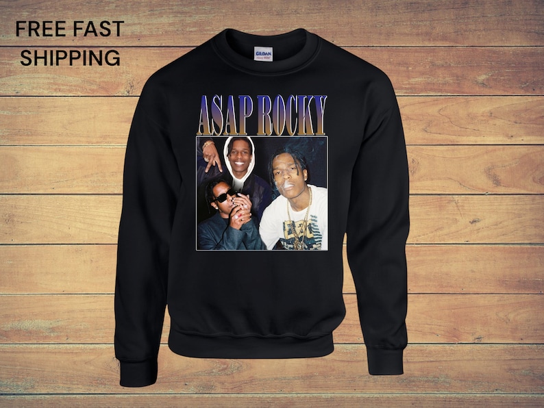 ASAP Rocky Shirt Asap Rocky Rap Tee Asap Rocky Vintage T-shirt Asap ...