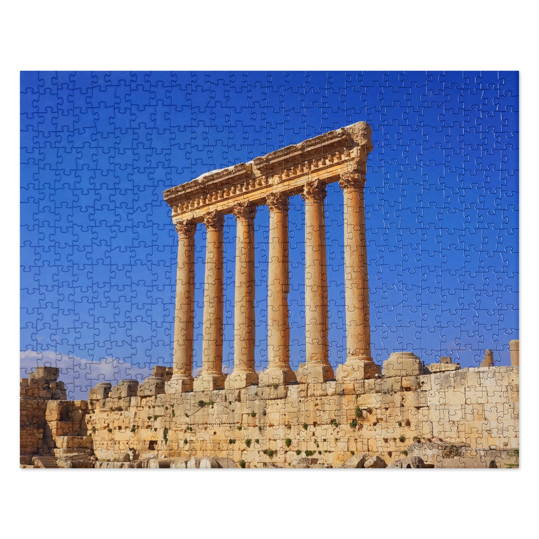 Baalbak Baalbek Jigsaw Puzzle Lebanon - Etsy