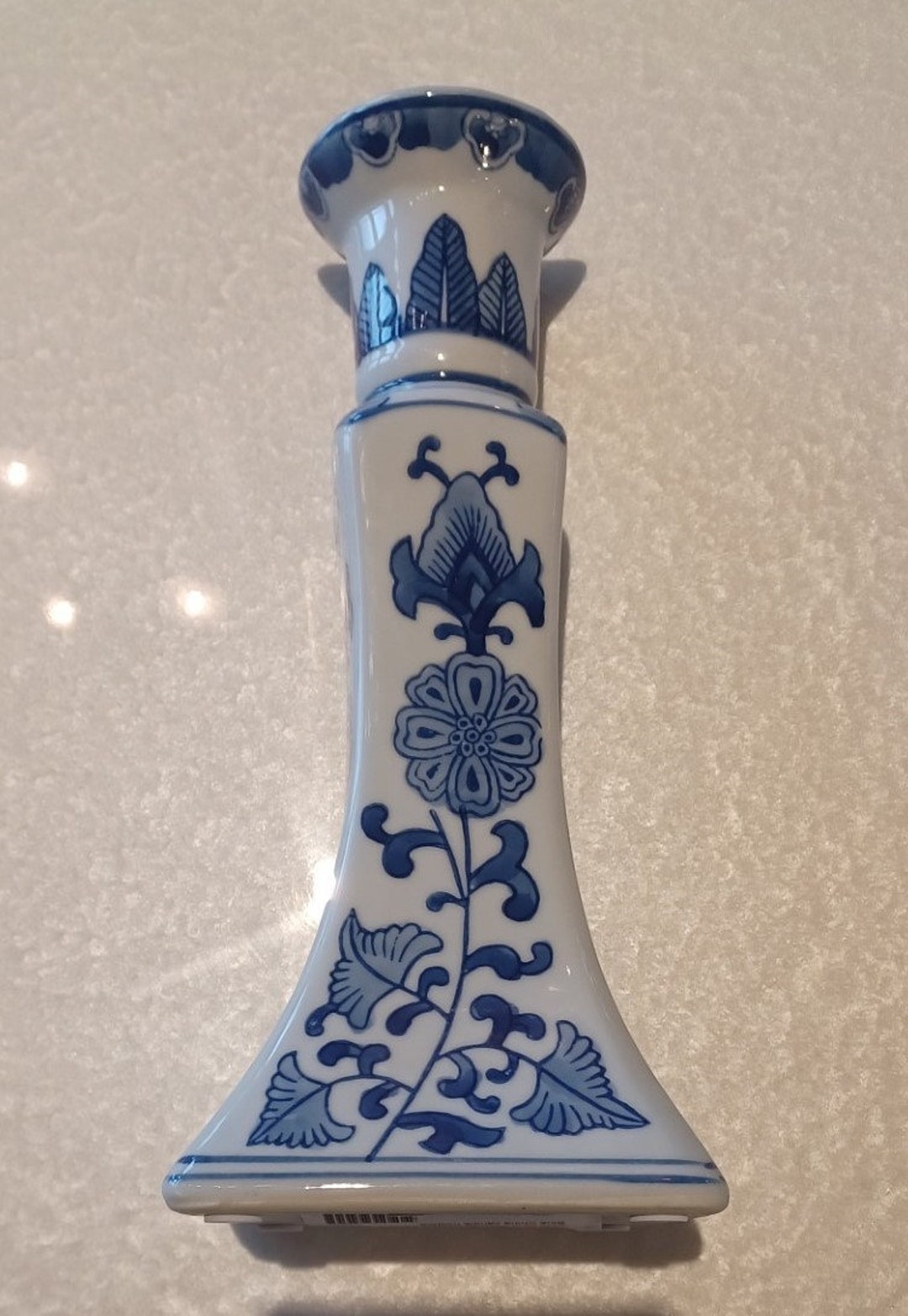 BLUE & WHITE CHINA Candle Holders - Etsy