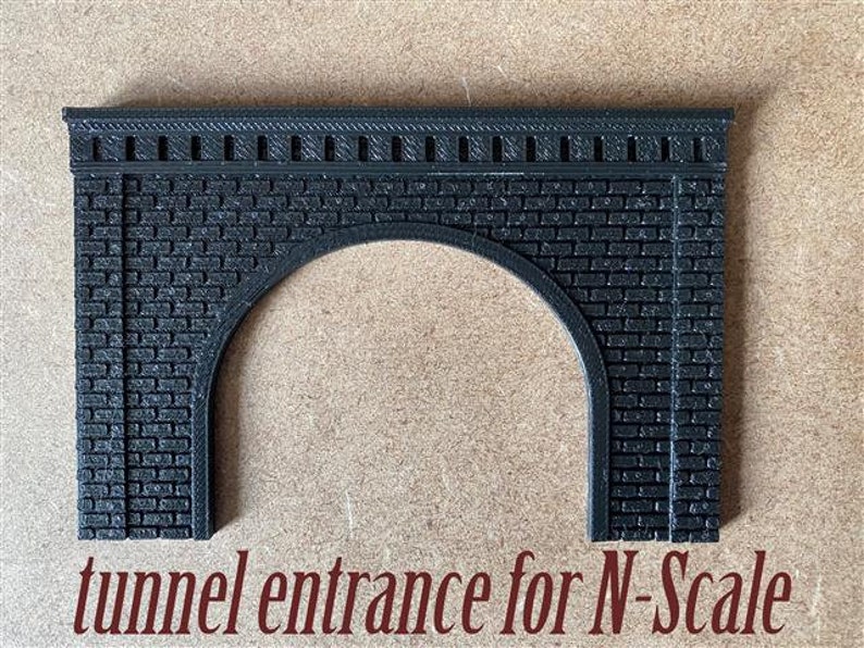 Stonework Detail Railway Tunnel N Gauge Model Train Portal Entrance - Etsy