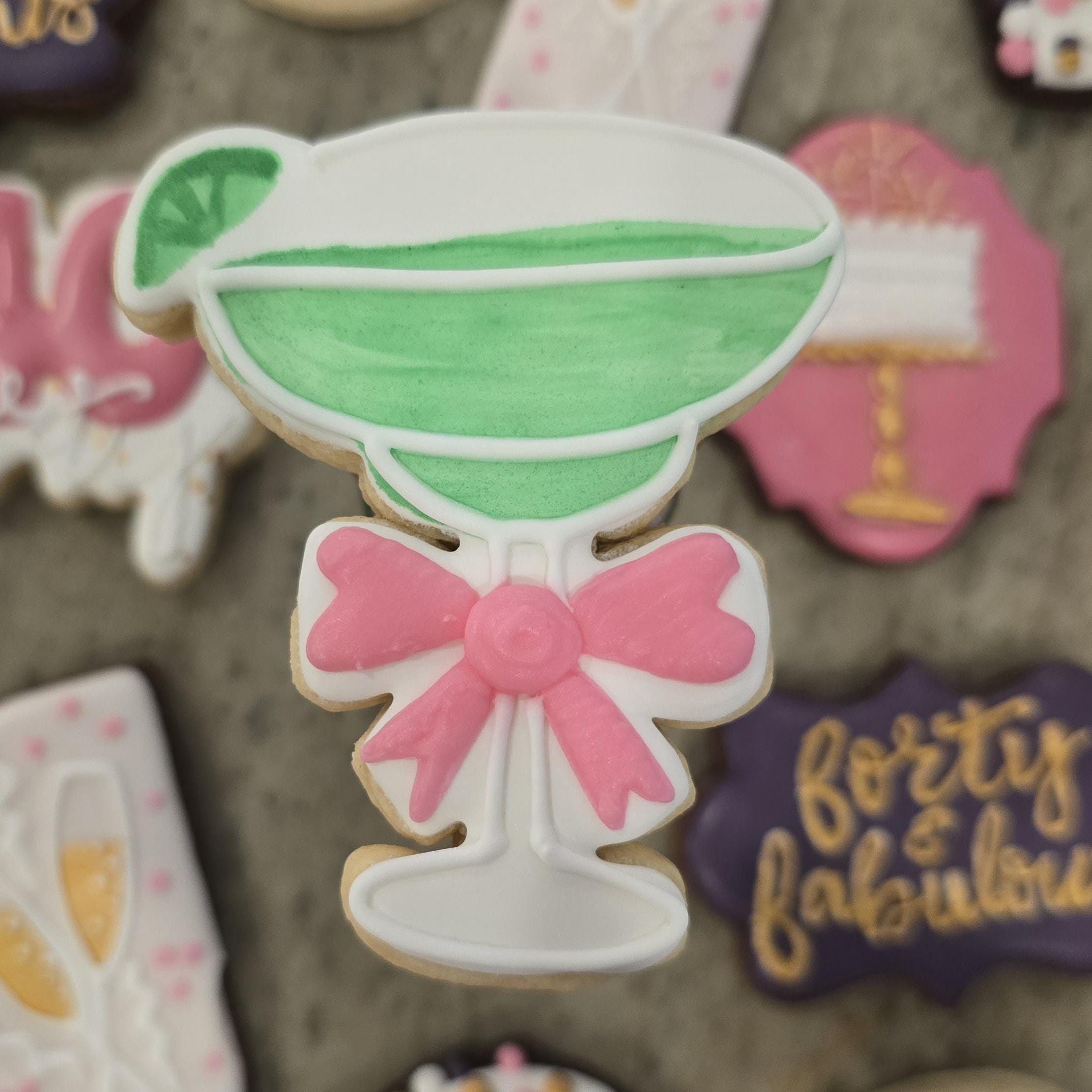 40th Birthday Girly Decorated Cookies - Etsy
