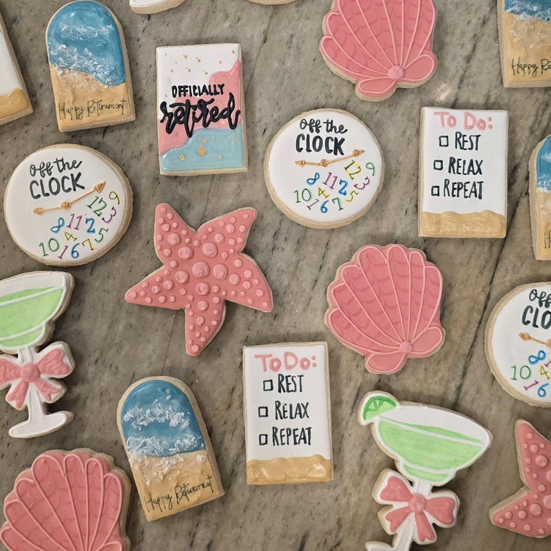 Beach Theme Cookies - Etsy