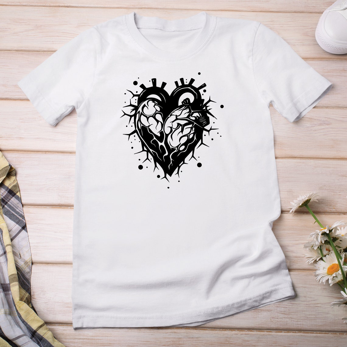 Human Heart Svg, Human Heart Eps, Anatomy Svg, Heart Vinyl Cut File ...
