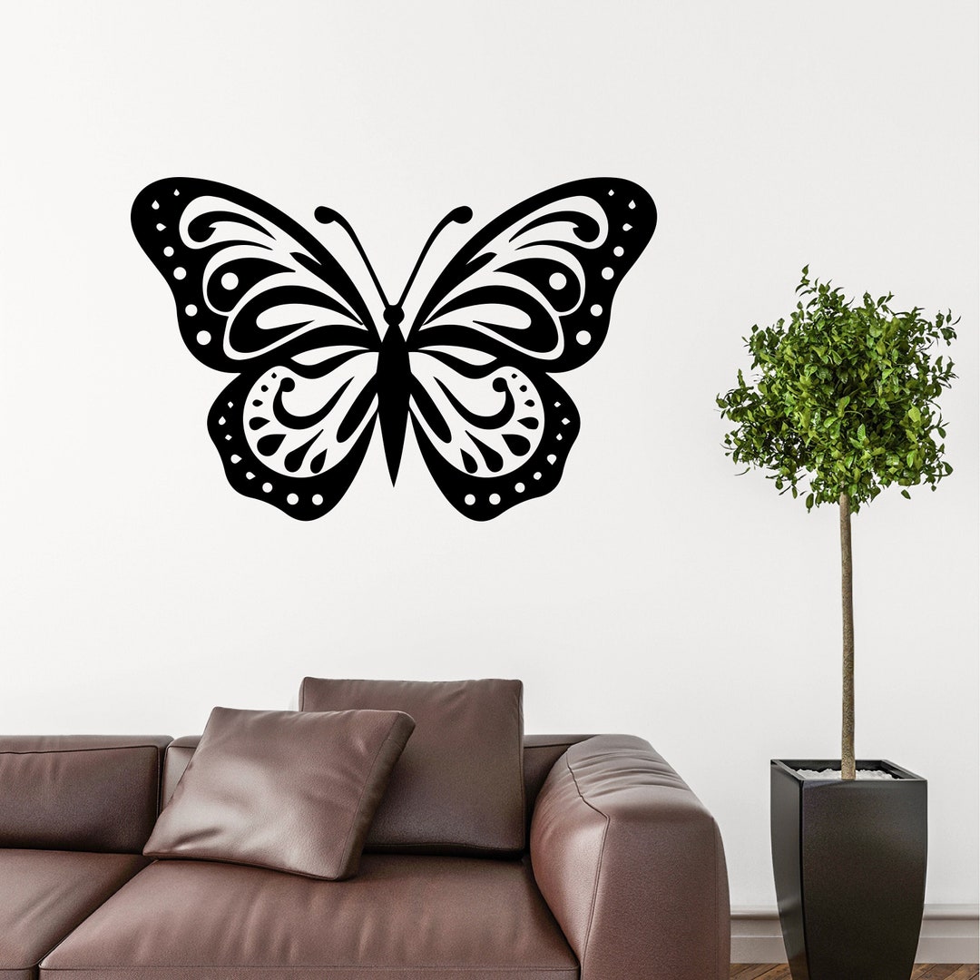 Butterfly Art Svg, Butterfly Eps, Butterfly Stickers, Butterfly ...