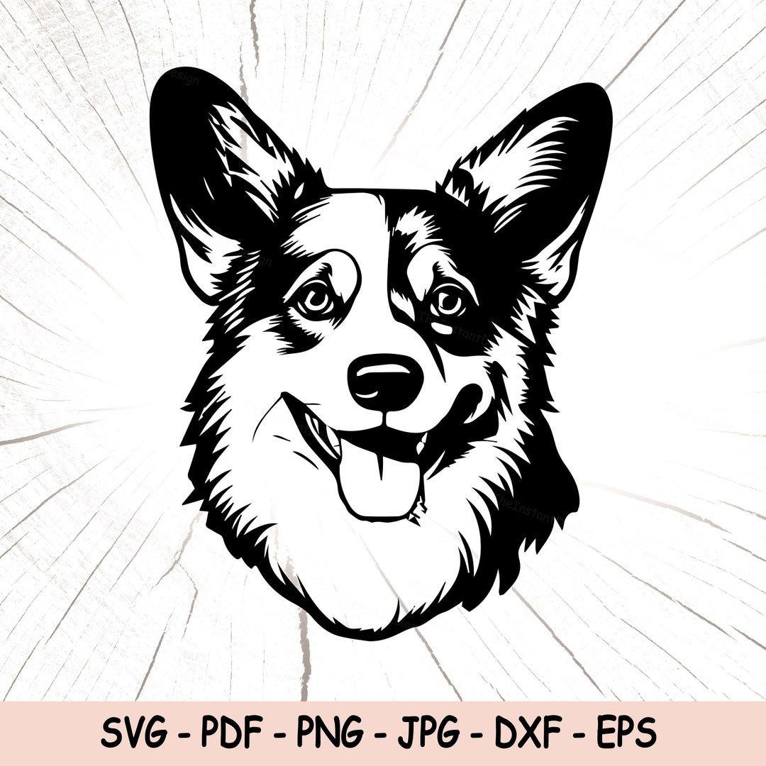 Happy Dog Png, Happy Dog Svg, Dog Tumbler Wrap, Happy Dog Digital ...