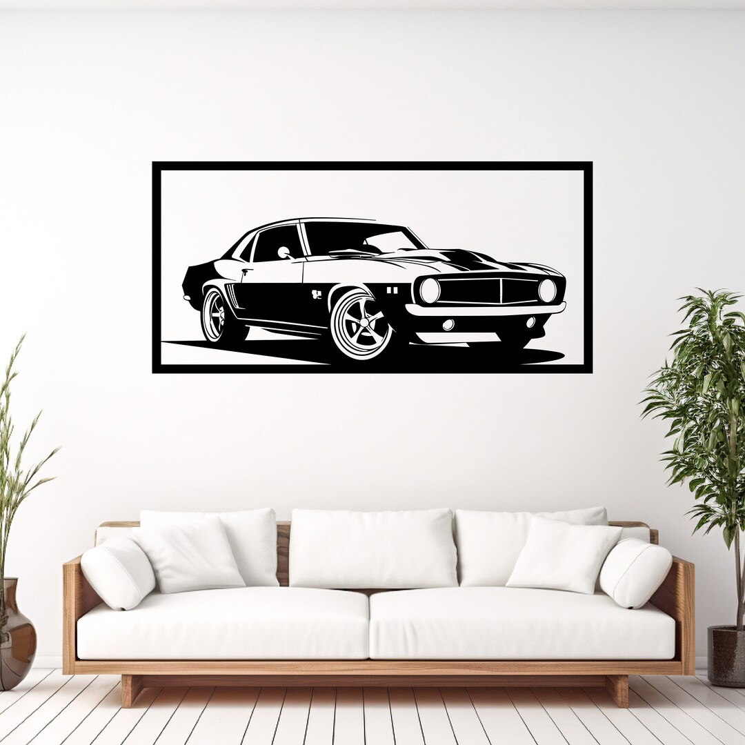 Muscle Car Svg, Muscle Car Png, Muscle Car Plasma Cut File, Muscle Car ...