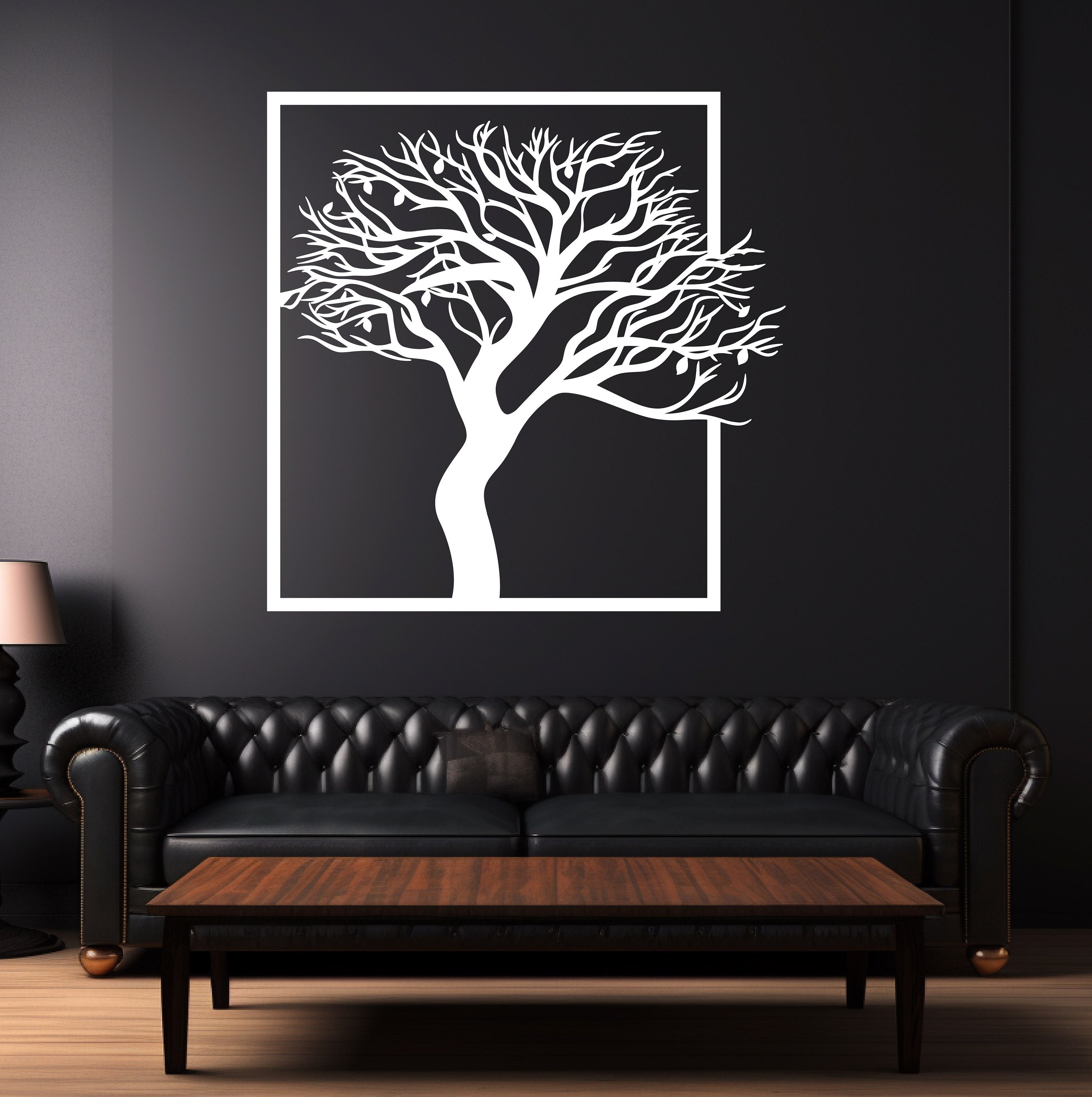 Tree SVG, Tree PNG, Tree Plasma Cut File, Art Tree Decor, Tree Cnc ...