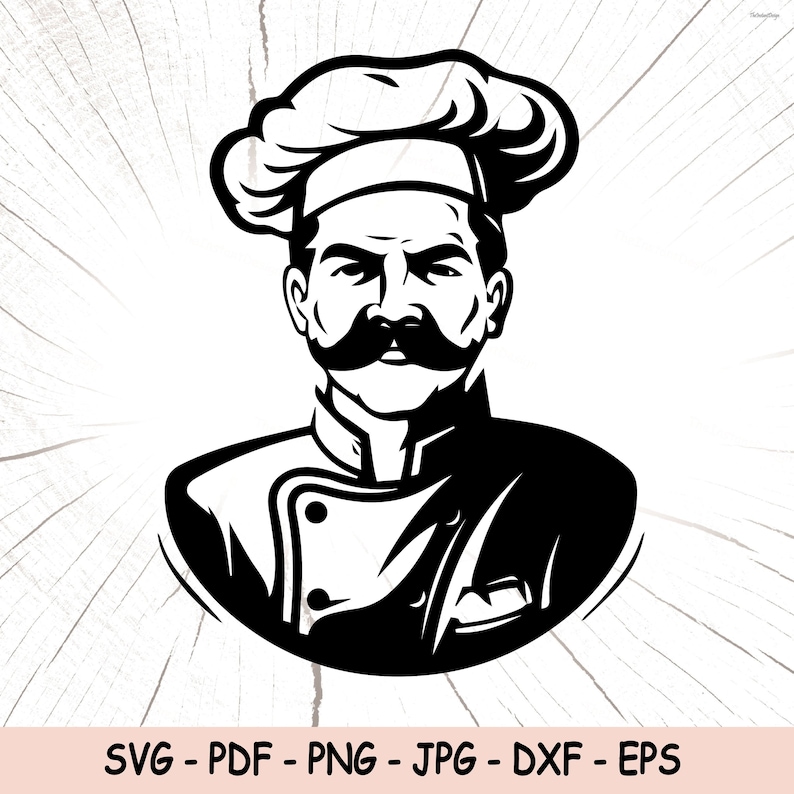 Chef SVG, Chefs PNG, Baking Svg., Cooking Instant Download, Chef Cricut ...