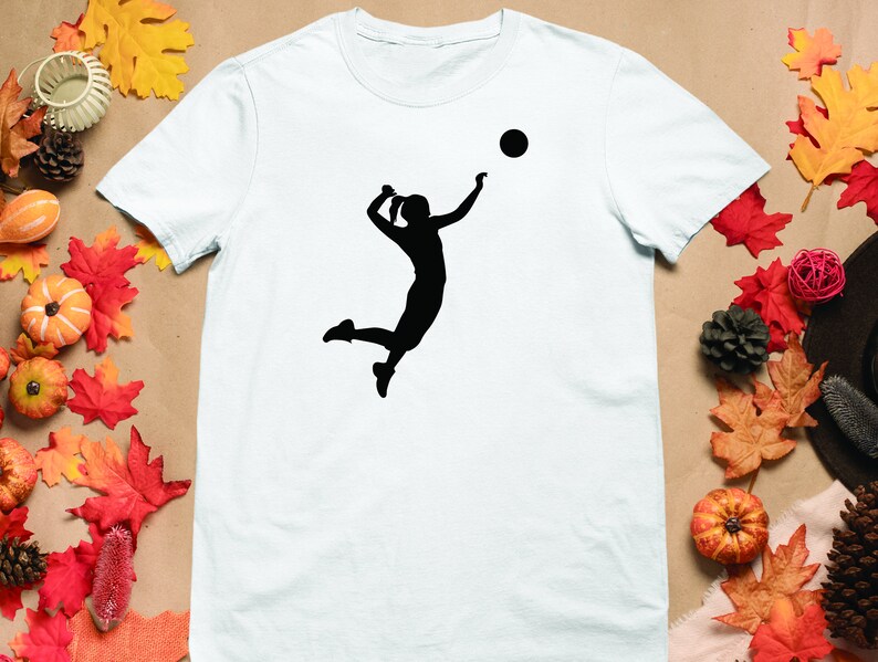 Volleyball Player SVG, Volleyball Player PNG, Volleyball Player Sticker ...