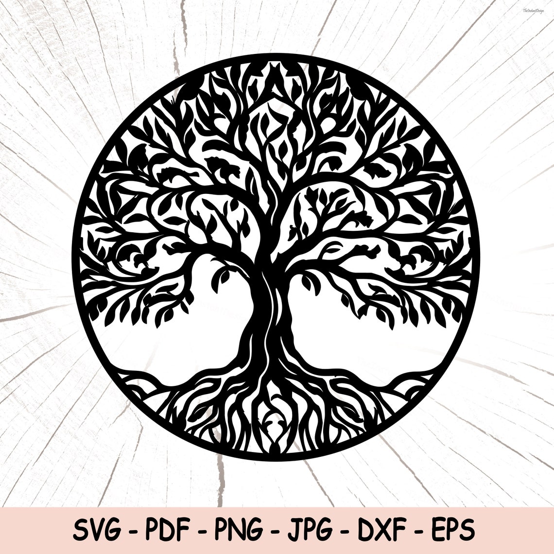 Tree SVG, Tree PNG, Tree Plasma Cut File, Art Tree Decor, Tree Cnc ...