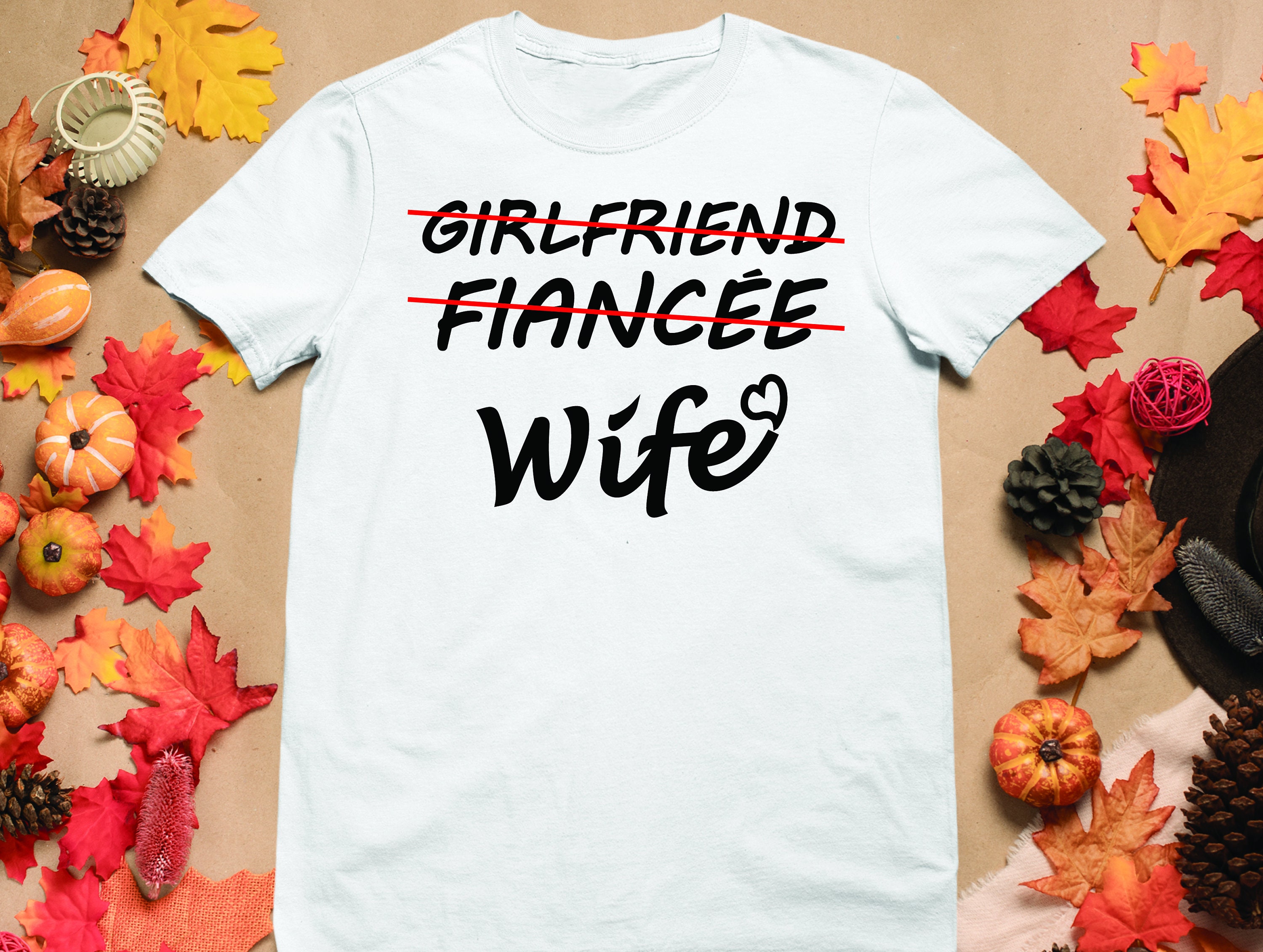 Girlfriend Fiancee Wife SVG, Wife PNG, Bachelorette Instant Download ...