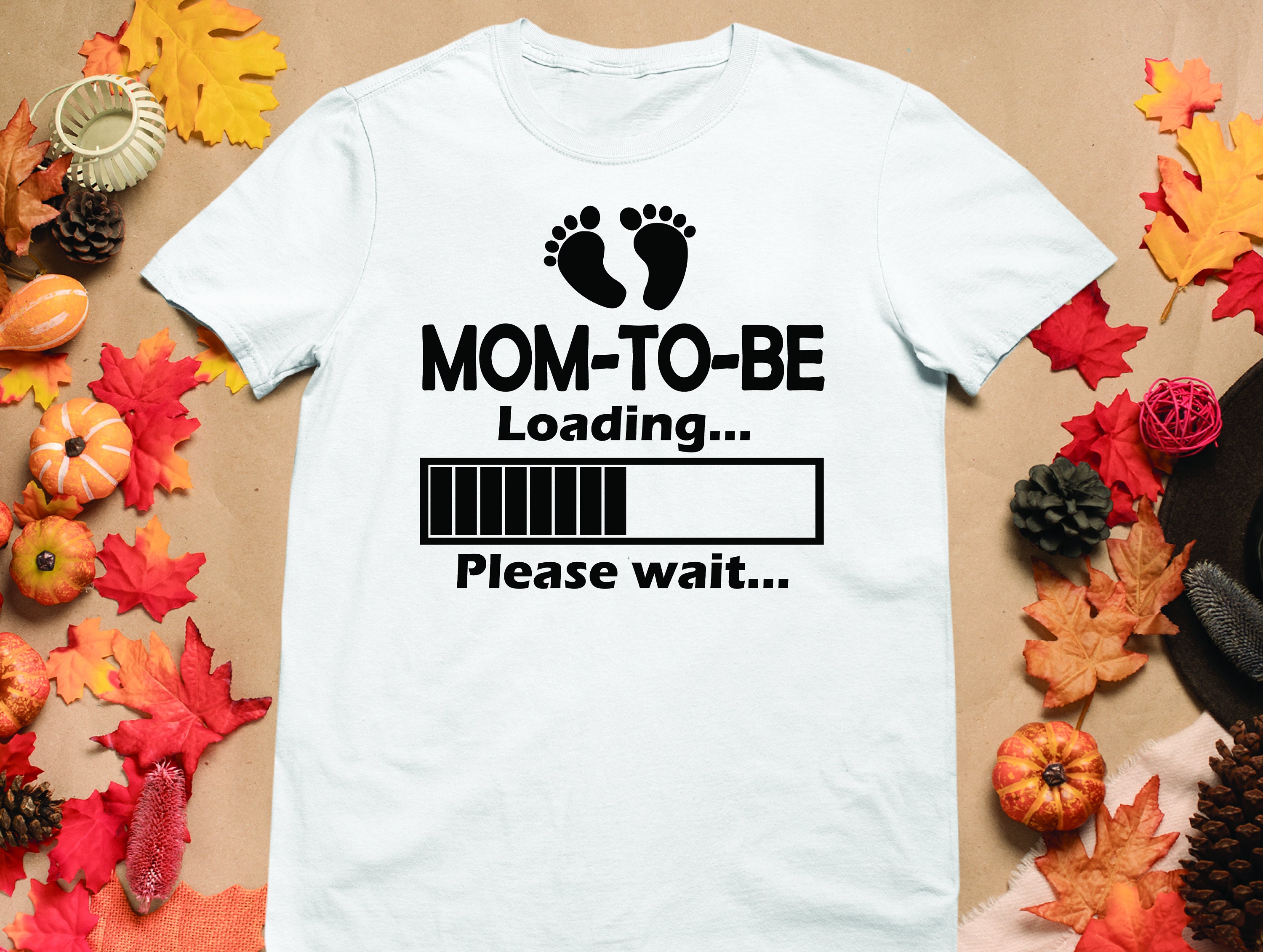 Mom to Be SVG, Mom to Be Loading PNG, Mom Instant Download, Future Mom ...