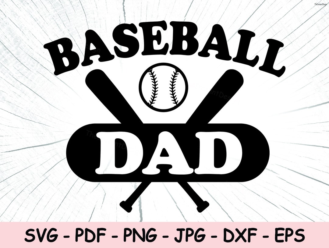 Baseball Dad SVG, Baseball Dad PNG, Baseball Dad Instant Download ...