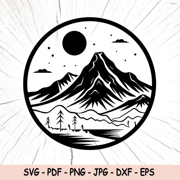 Wilderness Svg - Etsy