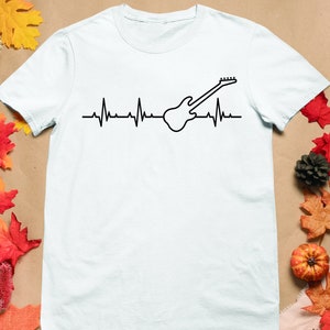 Guitar Heartbeat SVG, Guitar PNG, Guitar Wall Decor Instant Download ...