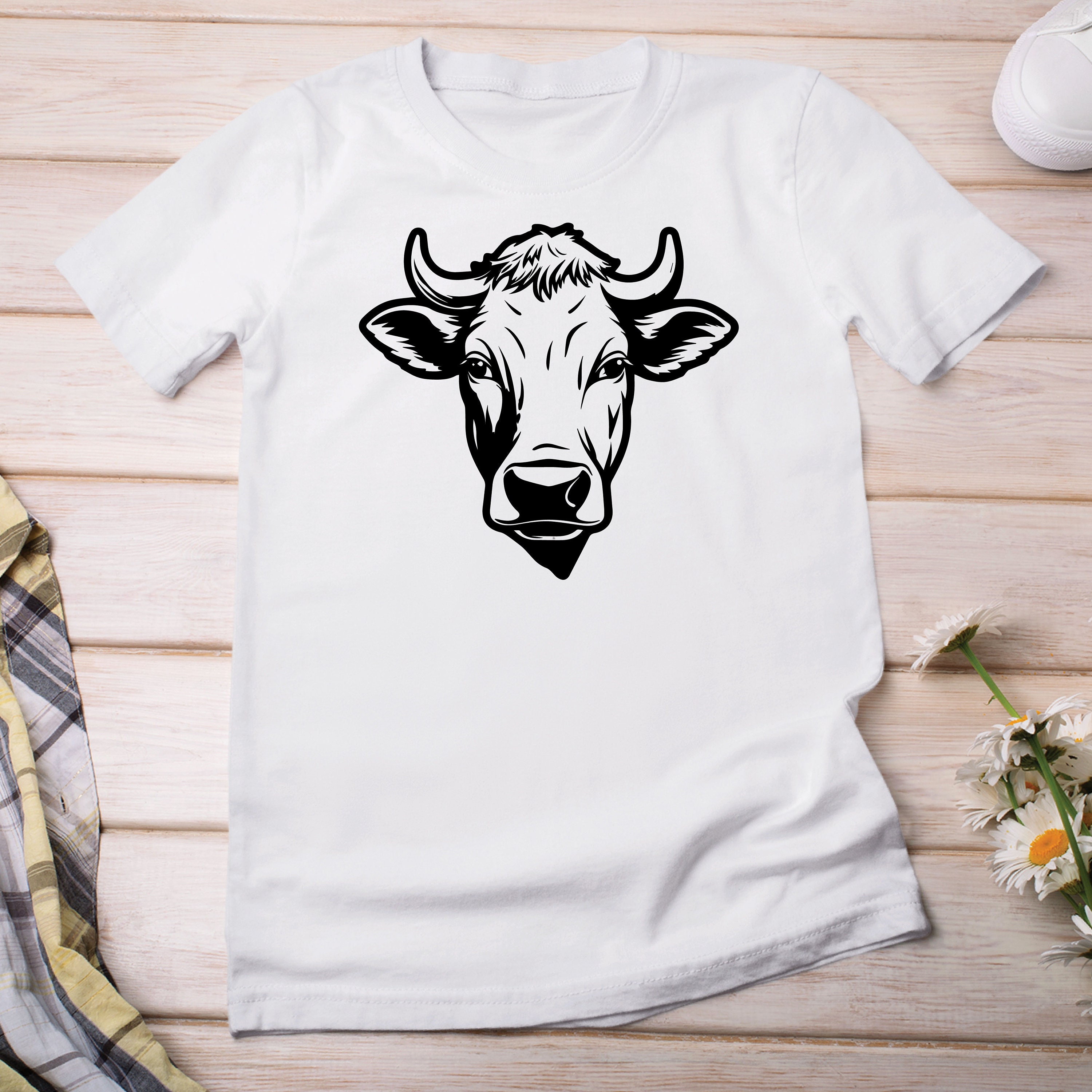 Cow Head Png, Cow Head Svg, Cow Digital Download, Cow Vector, Cow Cut ...