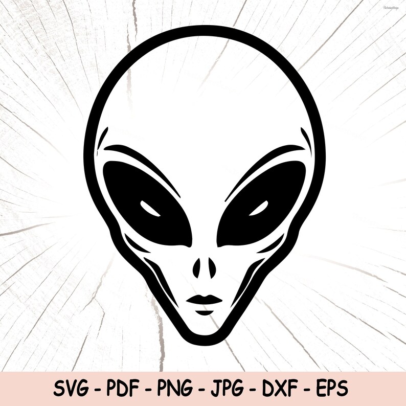 Alien SVG, Alien PNG, Ufo Instant Download, Alien Cricut Cut Files ...