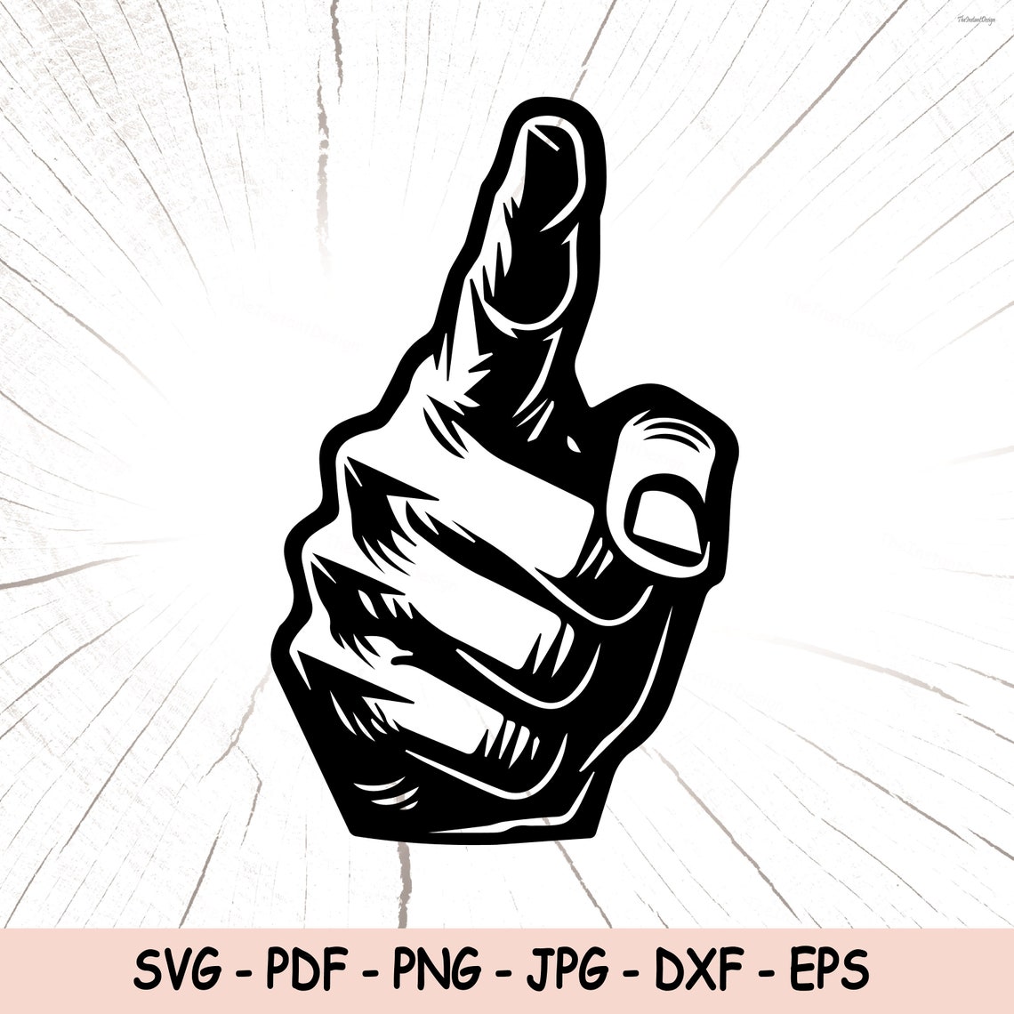 Number One Hand Sign Svg, Finger Pointing up Vector, Illustration ...