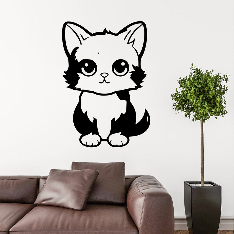 Little Cat Svg, Cute Cat Png, Funny Cat Digital Download, Cute Cat ...