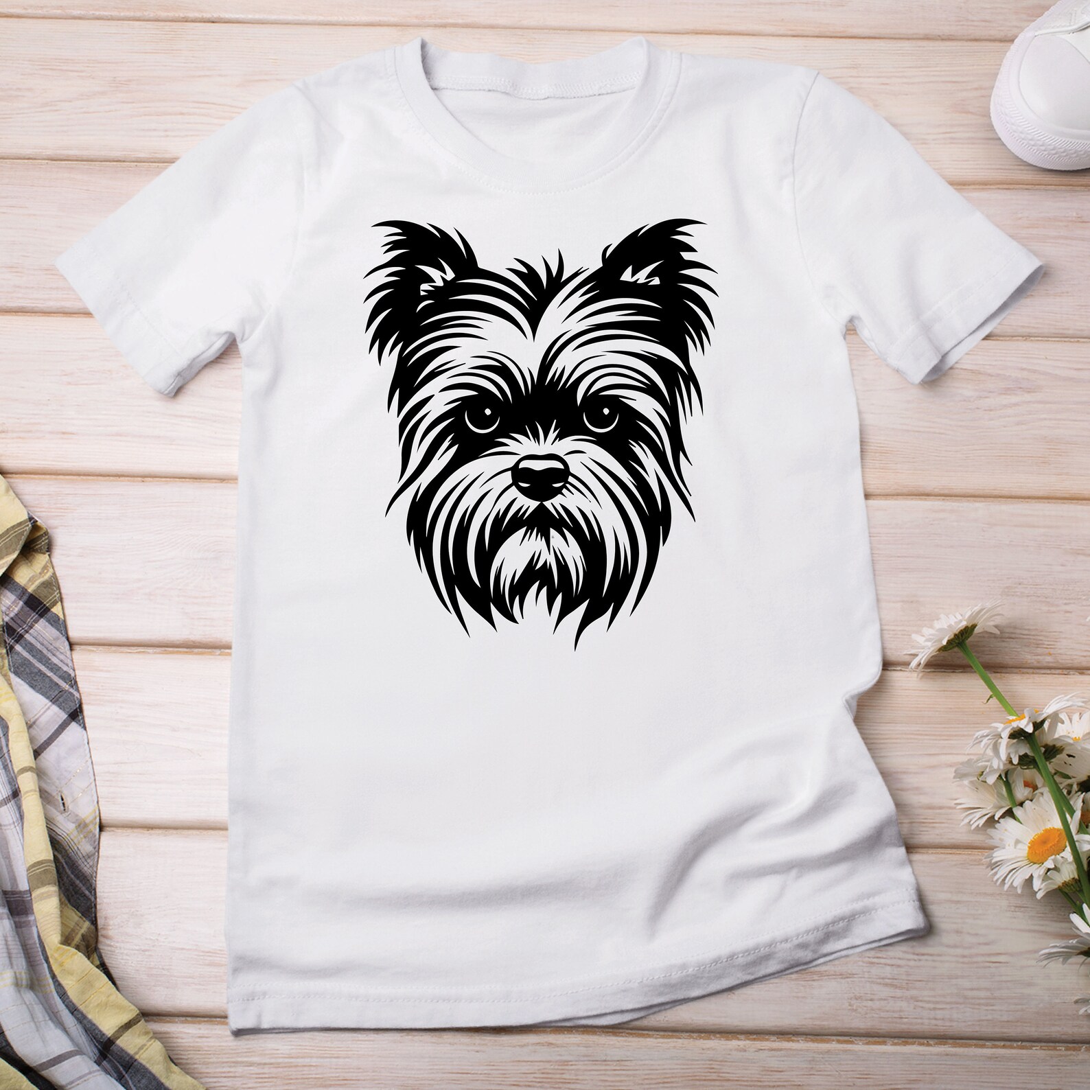 Cute Yorkie Svg, Yorkie Png, Dog Tumbler Wrap, Yorkie Dog Digital ...