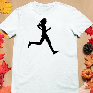Girl Runner SVG, Running Woman PNG, Sport Clipart, Female Athlete ...