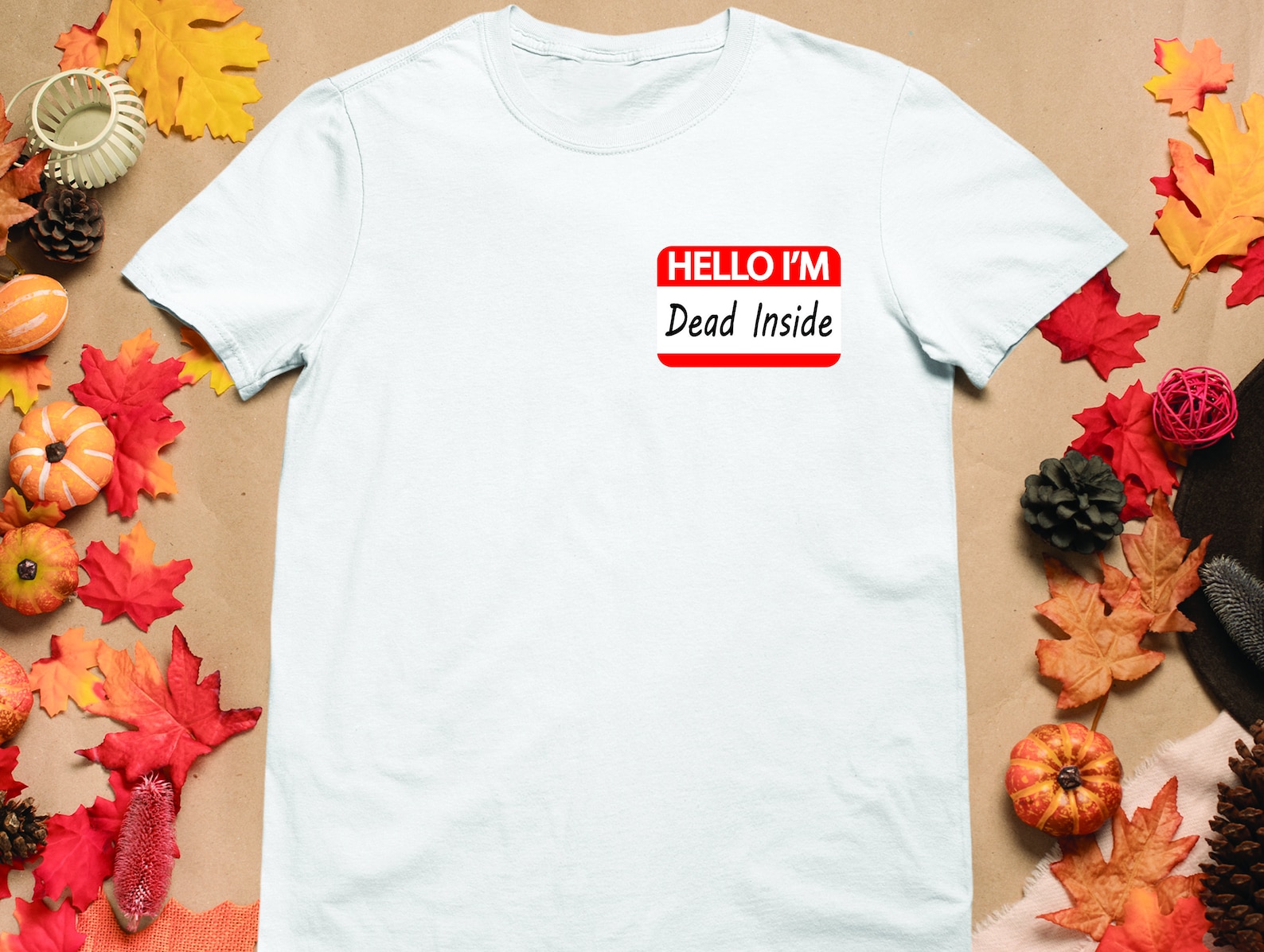 Hello I'm Dead Inside SVG, Dead Inside PNG, Instant Download, Funny ...