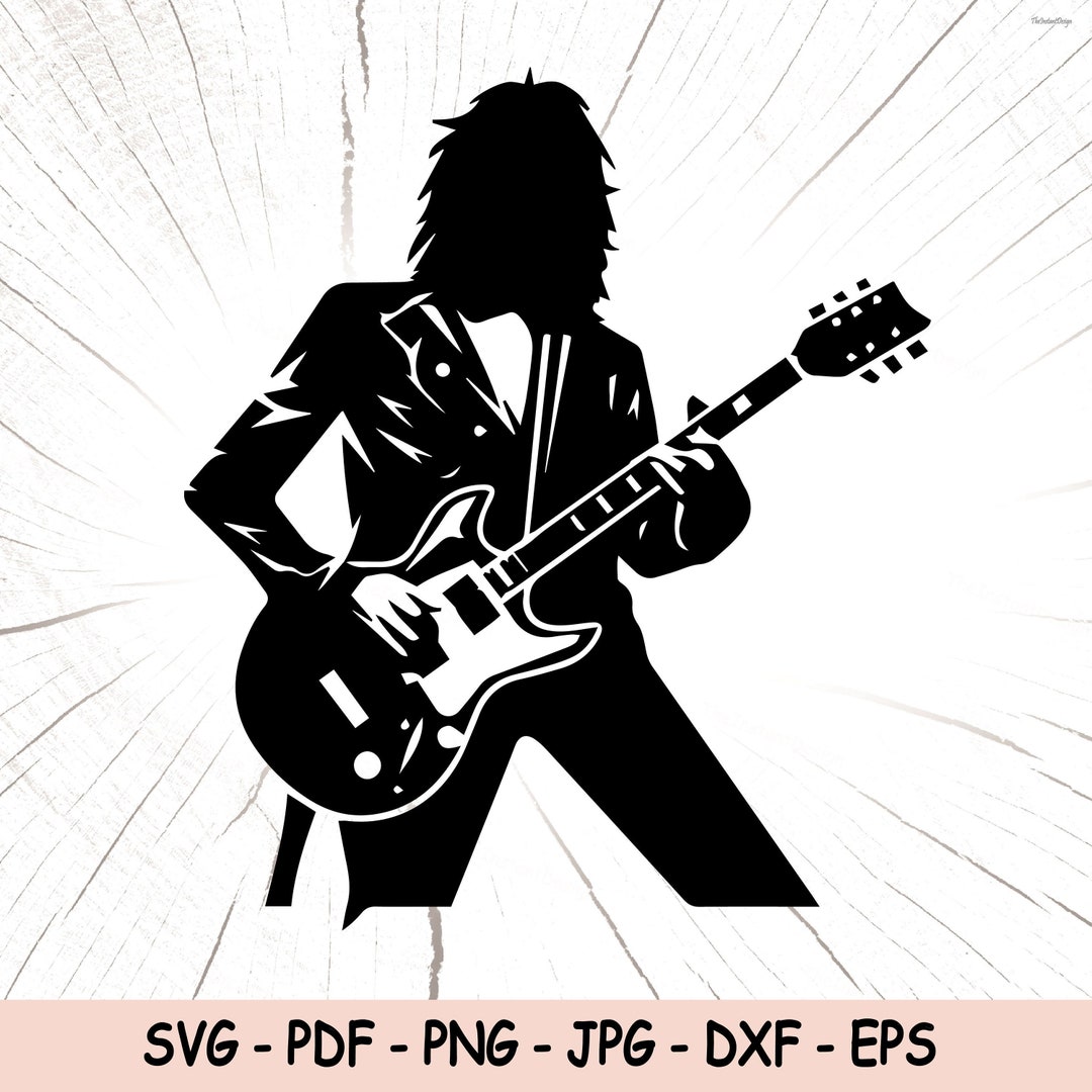 Rock Star SVG, Rock and Roll PNG, Rock N Roll Instant Download, Rock ...
