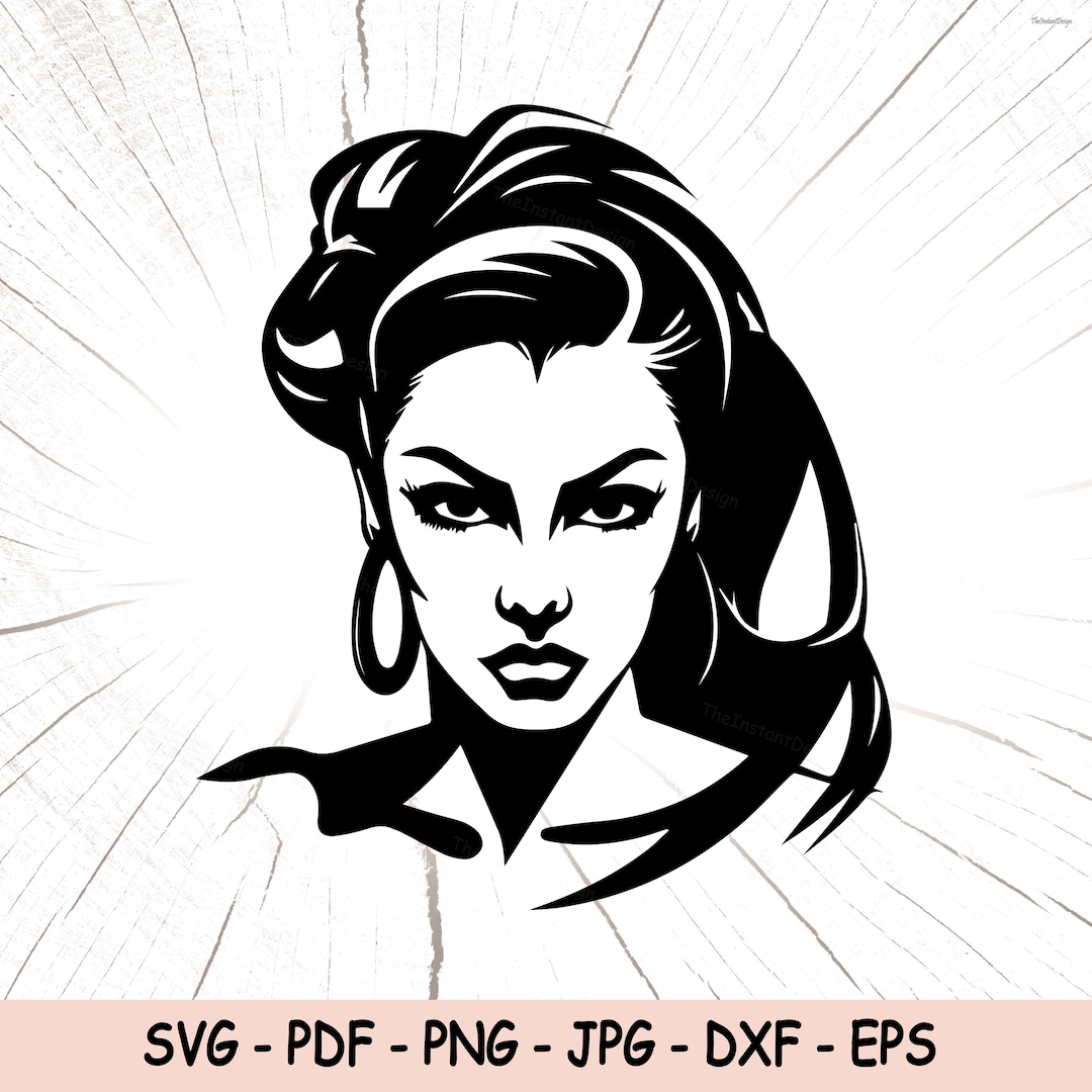 Beautiful Woman Png, Beautiful Woman Face Svg, Woman Eyes Digital ...