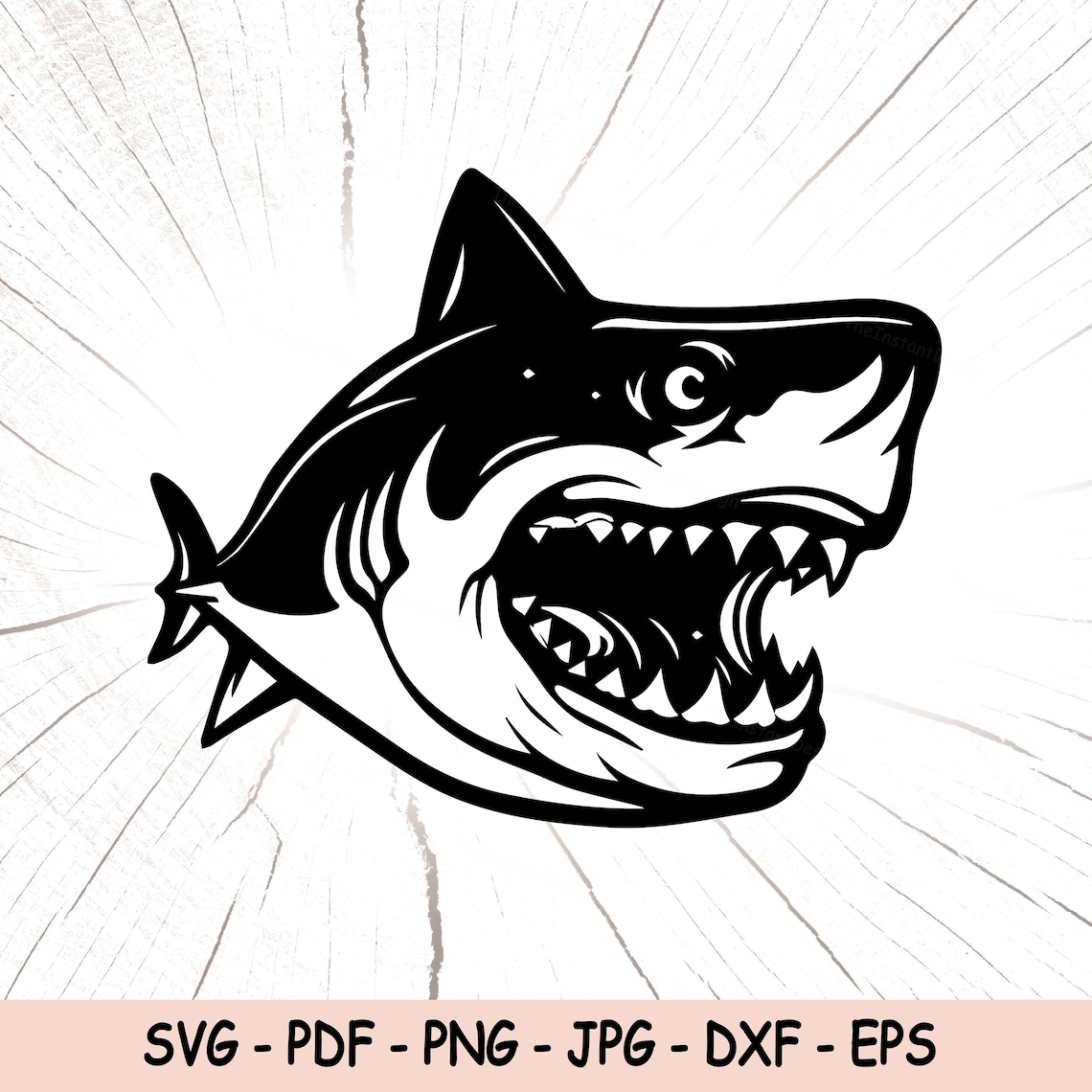Shark SVG Shark PNG Shark Instant Download Shark Cricut Cut - Etsy
