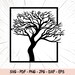 Tree SVG, Tree PNG, Tree Plasma Cut File, Art Tree Decor, Tree Cnc ...