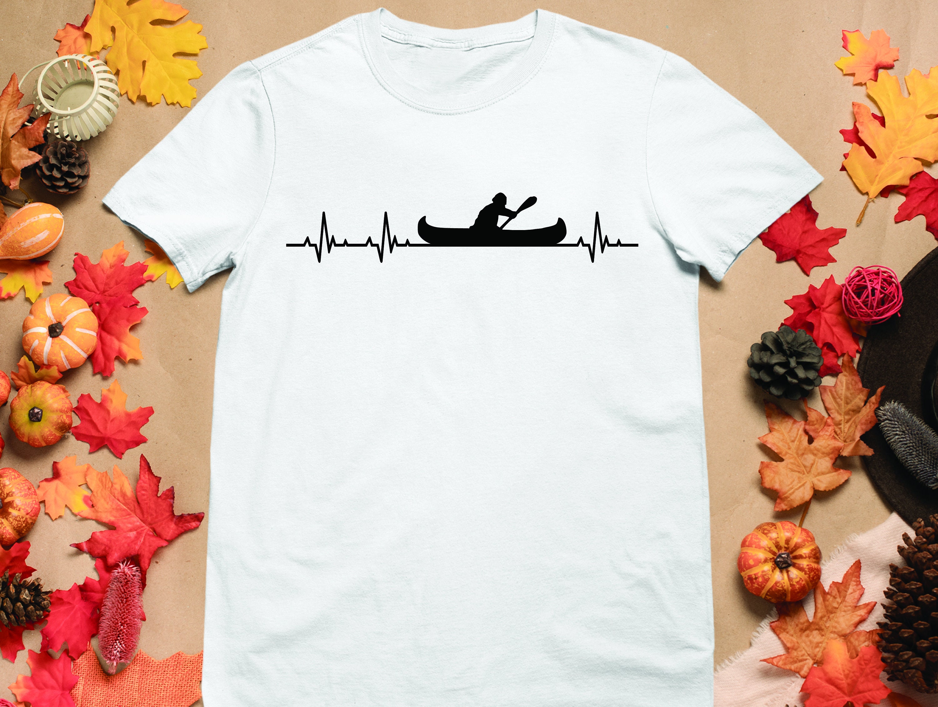 Kayak Heartbeat SVG, Kayak Decor PNG, Kayak Sticker Instant Download ...