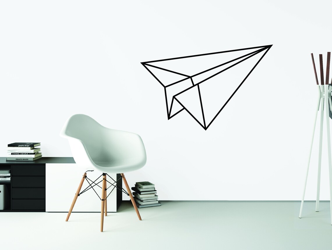 Geometric Plane SVG Origami Paper Plane PNG Origami Instant - Etsy
